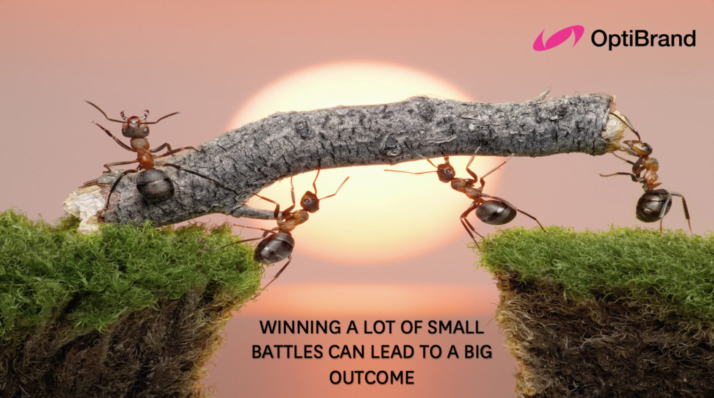 Winning a lot of Small Battles can Lead to a Big Outcome | OptiBrand Rx
